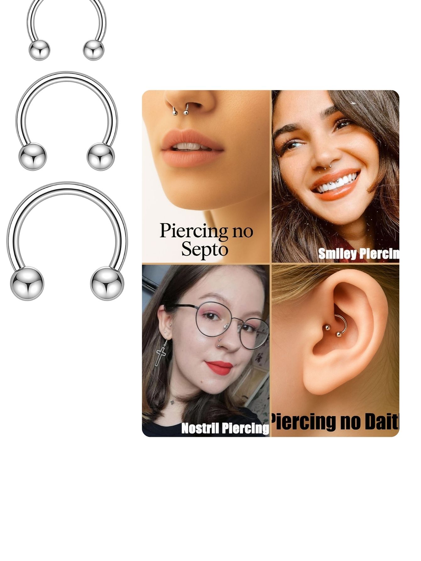 34 Ideias de Piercing no Septo: Dor, Cuidados e Estilos