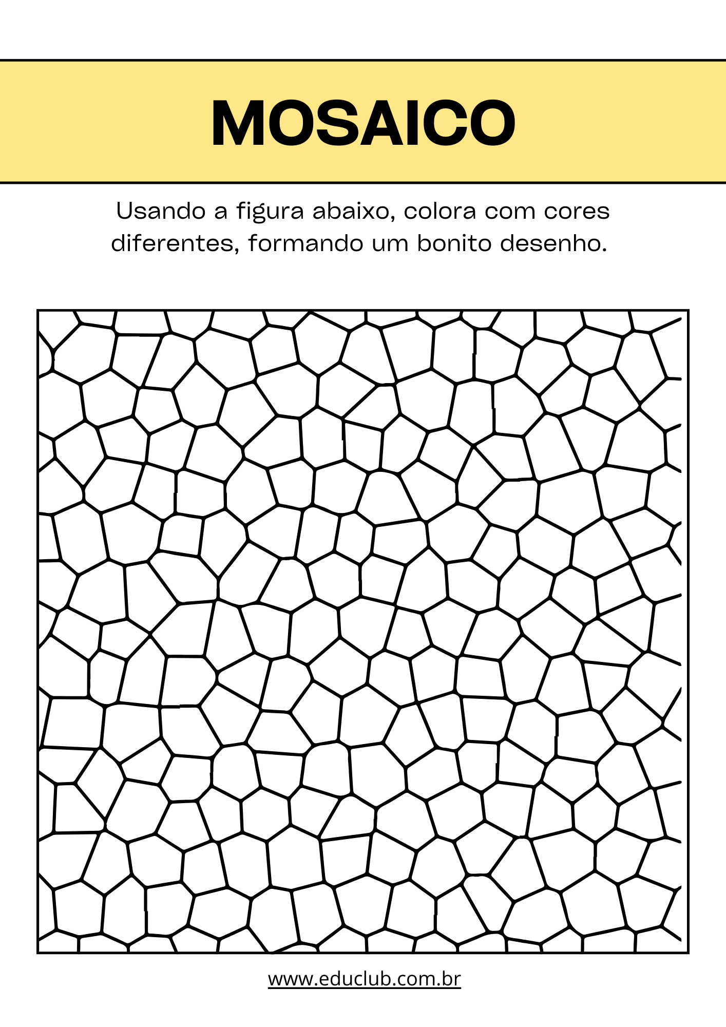 Atividades de Arte Mosaico para Imprimir: Guia Prático e Gratuito
