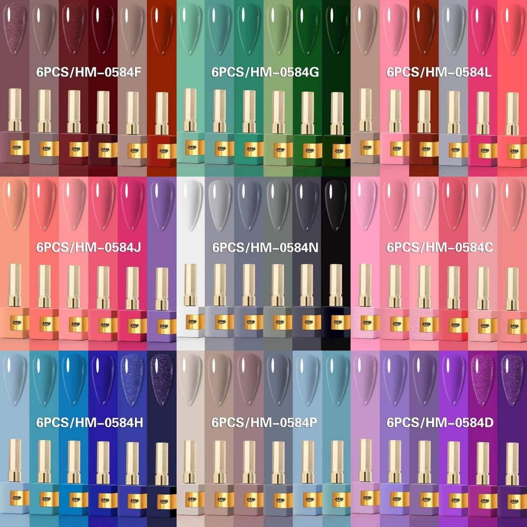 7 CORES DE ESMALTE EM GEL para Inspirar Suas Unhas (Fotos e Tendências)