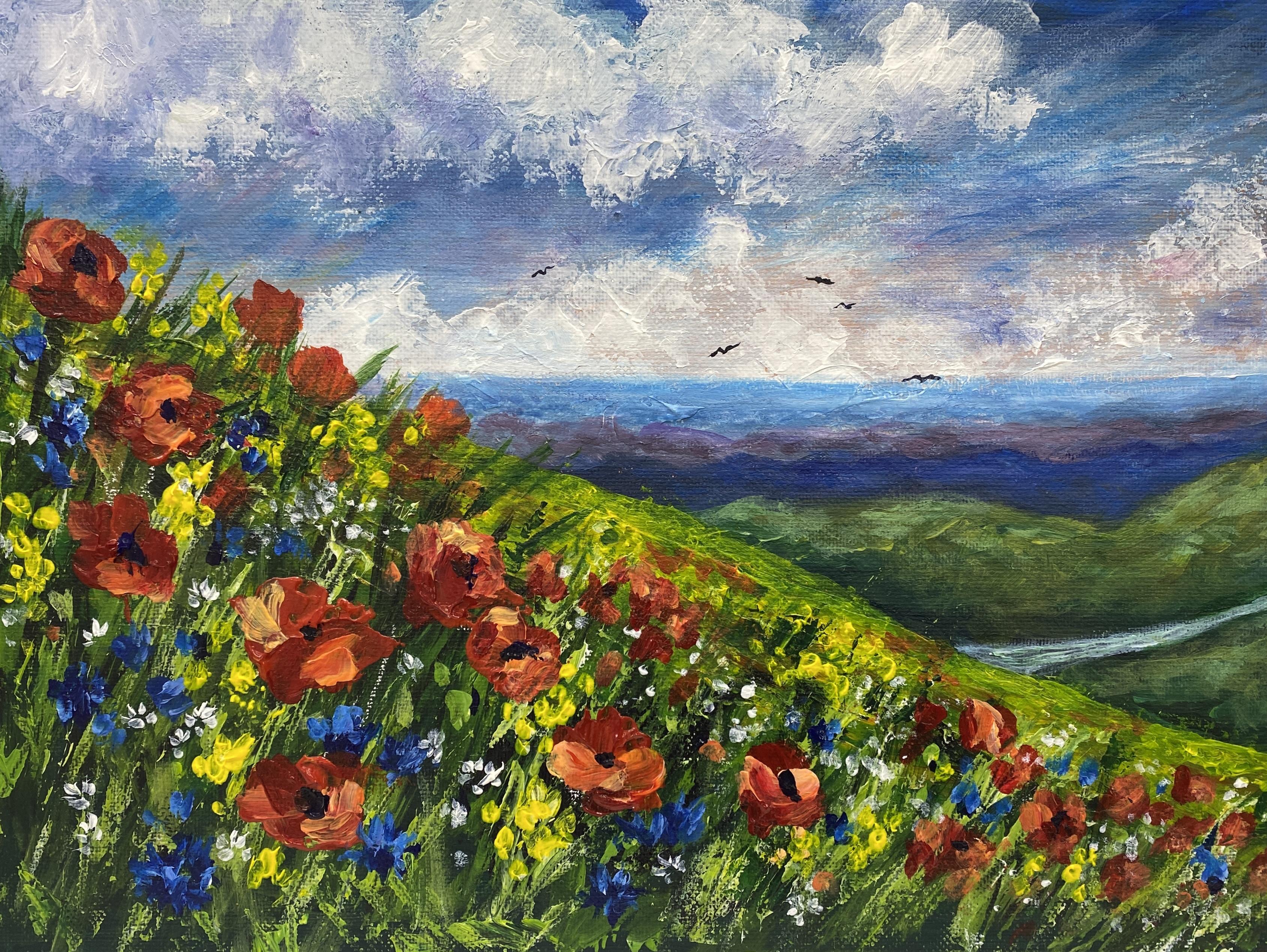 5 IDEIAS DE PINTURA EM TELA PARA INICIANTES (Lindas Inspirações)