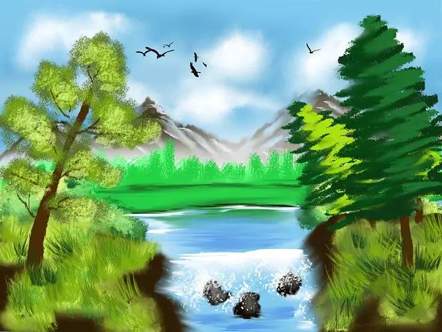 5 IDEIAS DE PINTURA EM TELA PARA INICIANTES (Lindas Inspirações)